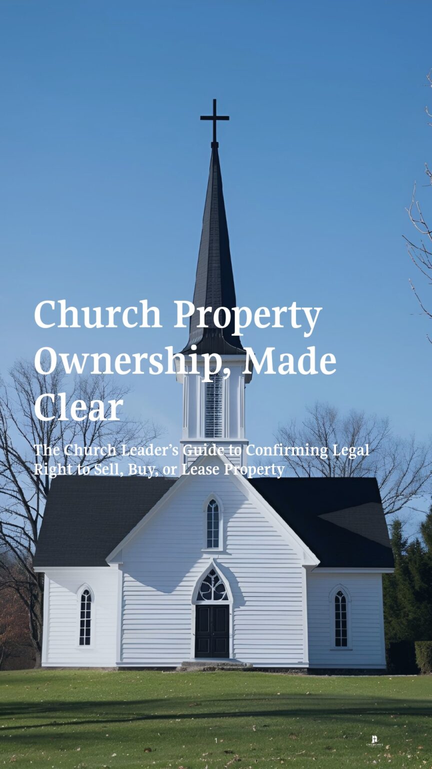 Church Property Ownership – Who Owns the Church Property/ – Churches ...